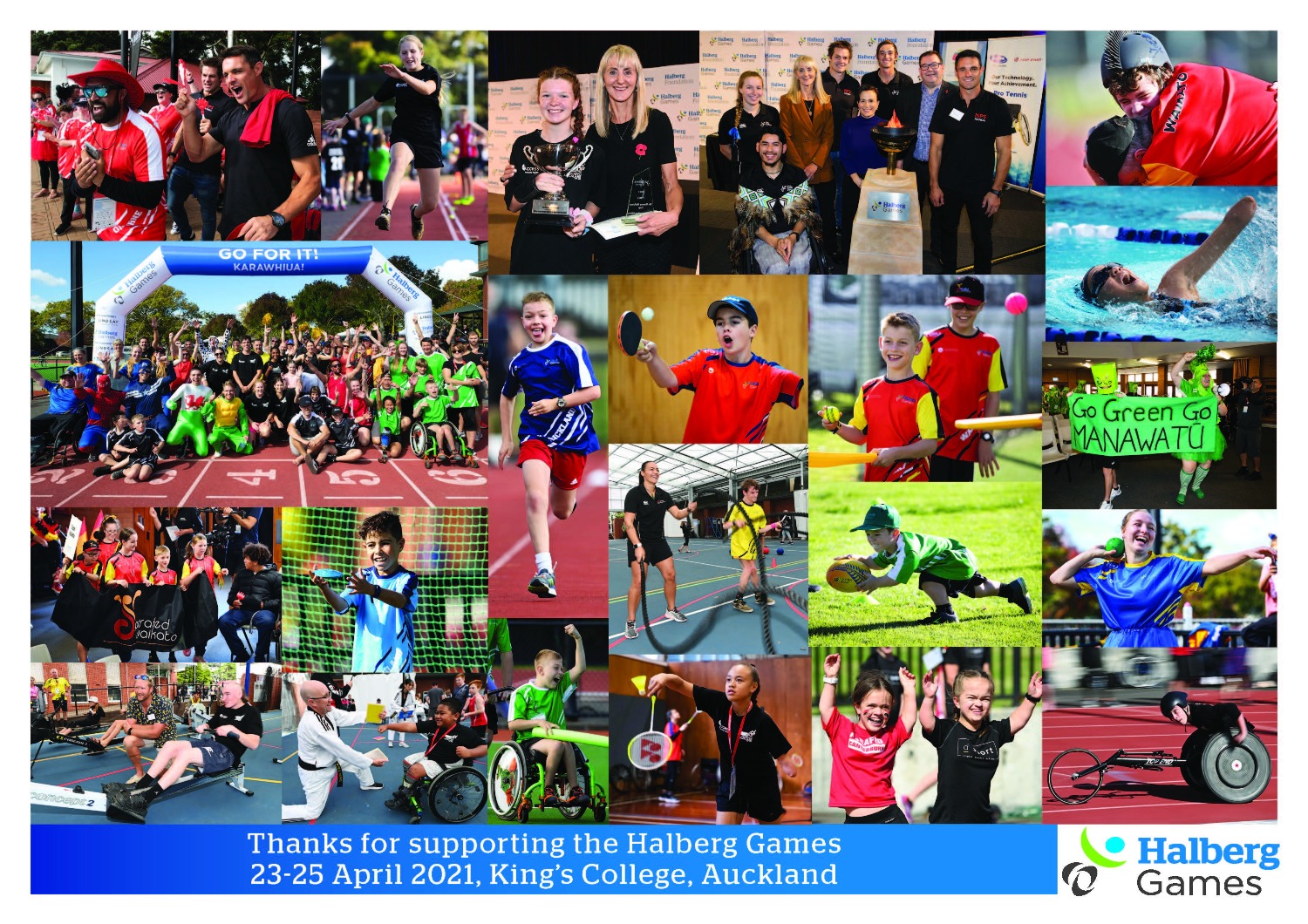 AAI Officials Help at Halberg Games in April | Athletics Auckland